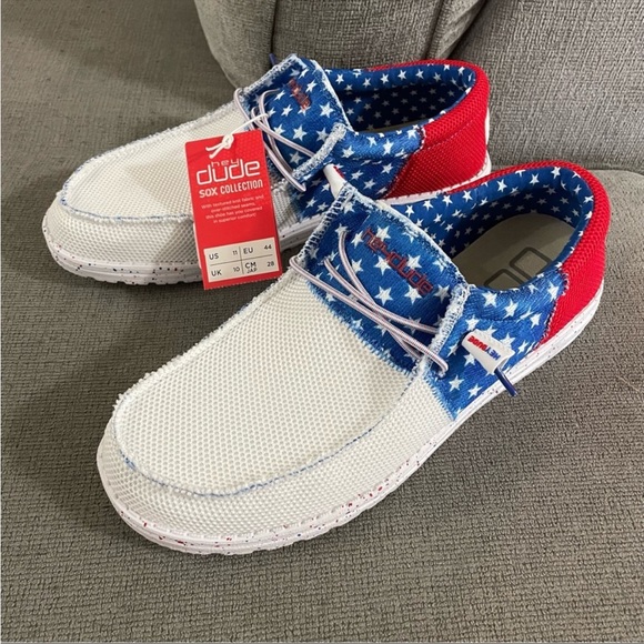 Hey Dude | Shoes | Hey Dude Wally Sox Collection Tri American Pride ...